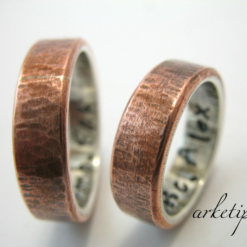 Copper Wedding Ring - Etsy