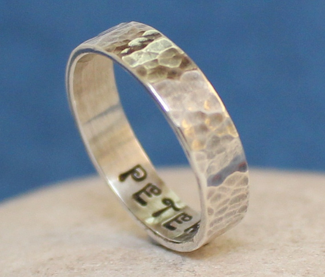 Personalized Handmade Ring of Sterling Silver choose Your - Etsy
