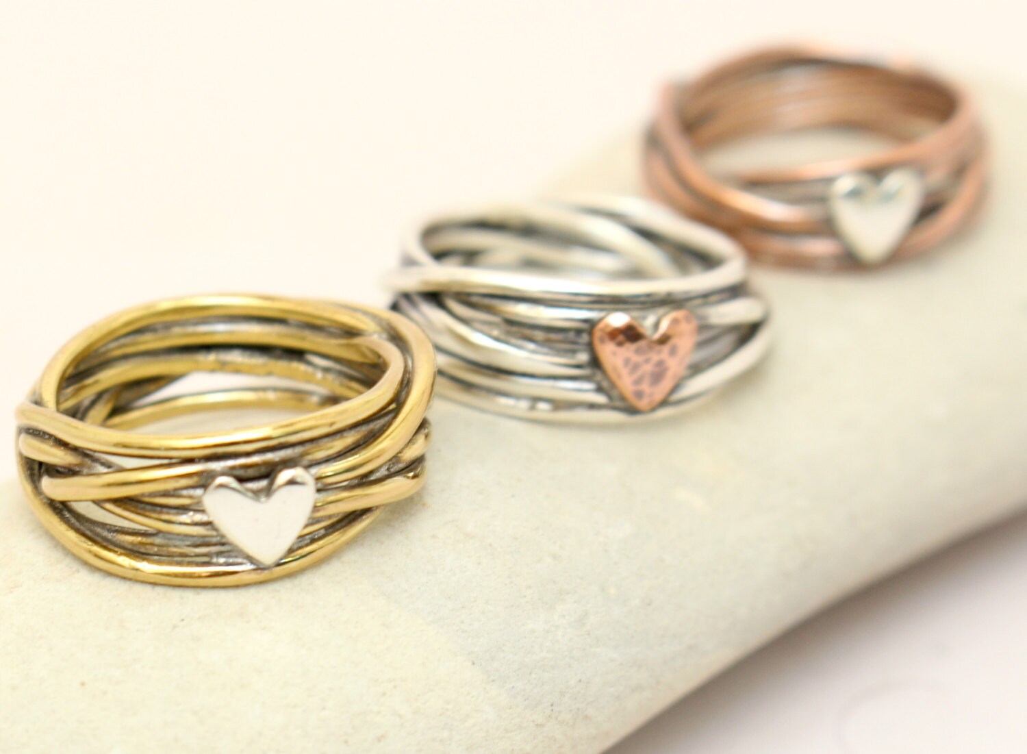 Silver /gold/ Rose Gold Ring Anniversary Gift Gift for Her - Etsy