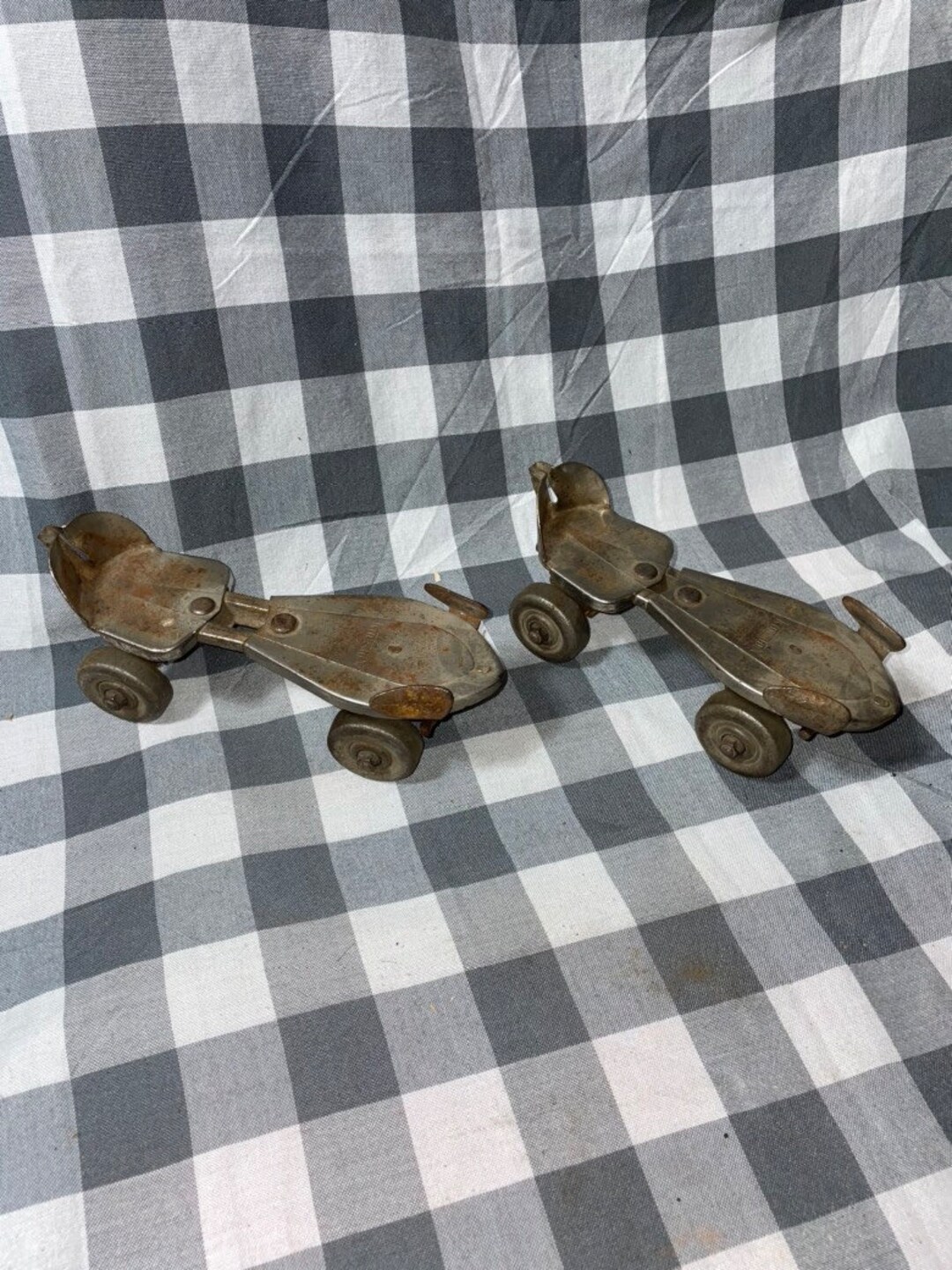 Antique Skates With Steel Wheelsfree Shipping - Etsy