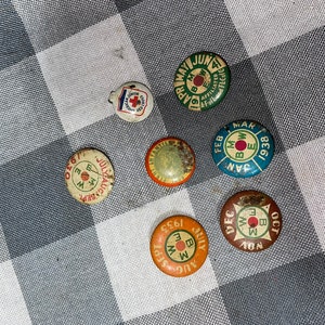 Lot of 7 Antique Buttons/pins Most From 1930s FREE Shipping - Etsy
