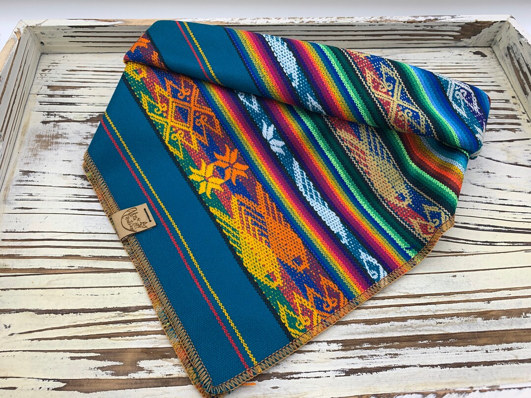 Teal Bandana - Etsy