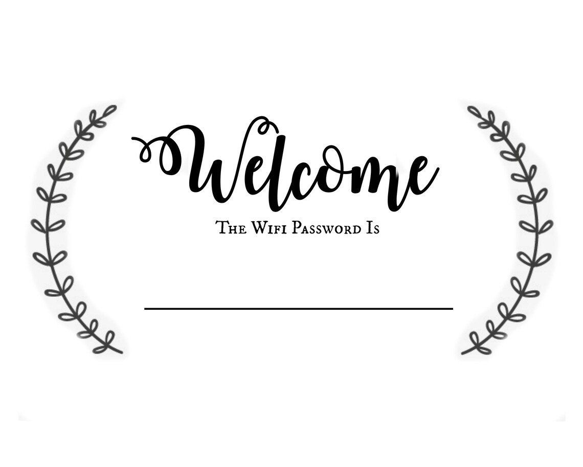 Welcome Sign - Etsy