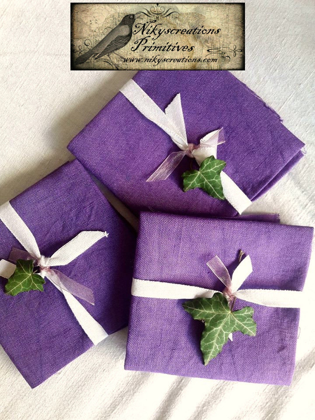32ct Violet Linen - Etsy
