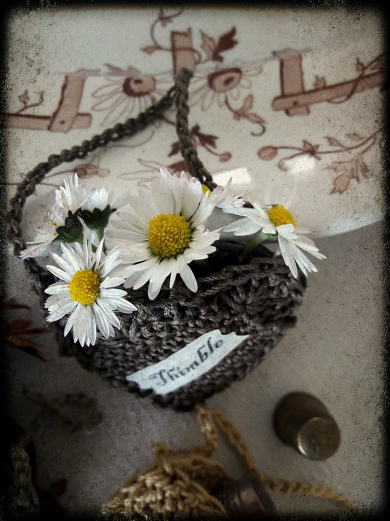 Crochet Thimble Heart Case - Etsy