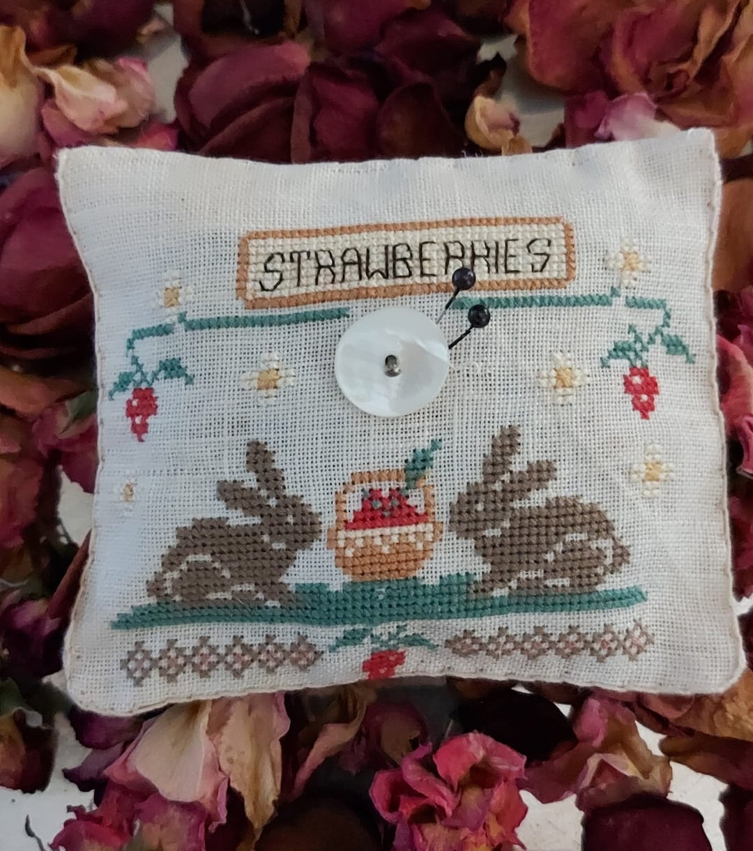 Simply Strawberry Pdf Chart - Etsy