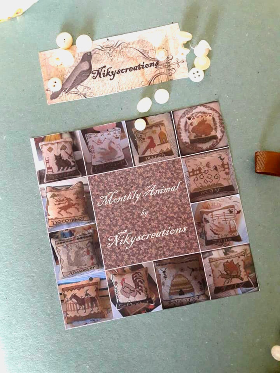 Monthly Animals Collection - Etsy