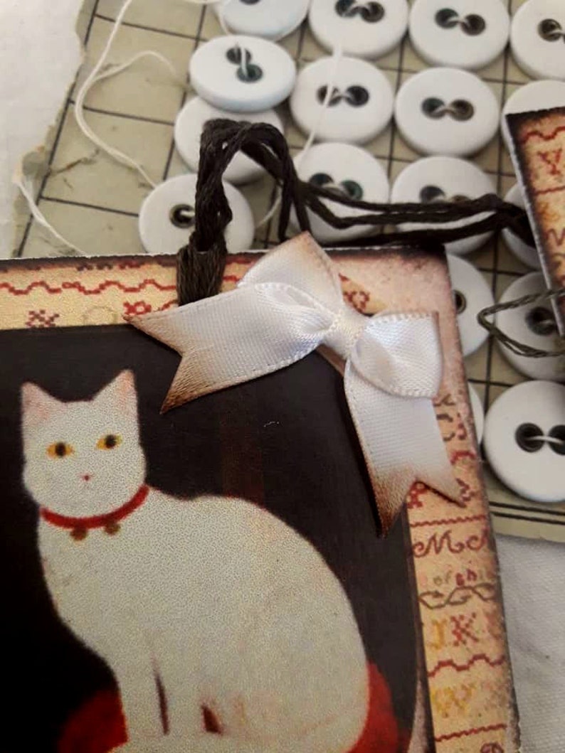 Cat Pincase and Thread Keeper - Etsy