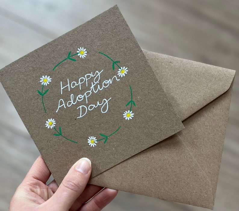 Daisy Gotcha Day Card Happy Gotcha Day Card Happy Adoption - Etsy