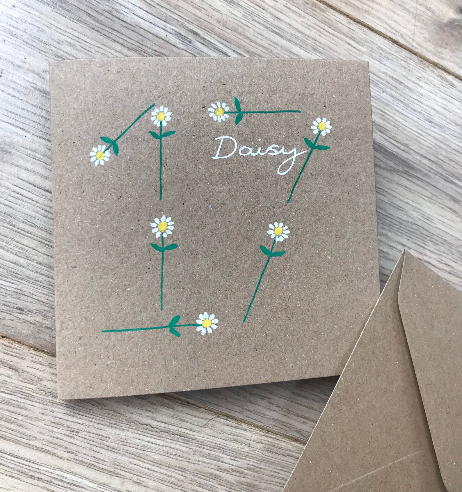 Daisy Birthday Card - 18th - 21st - 30th - 40th - 50th - 60th - 70th ...