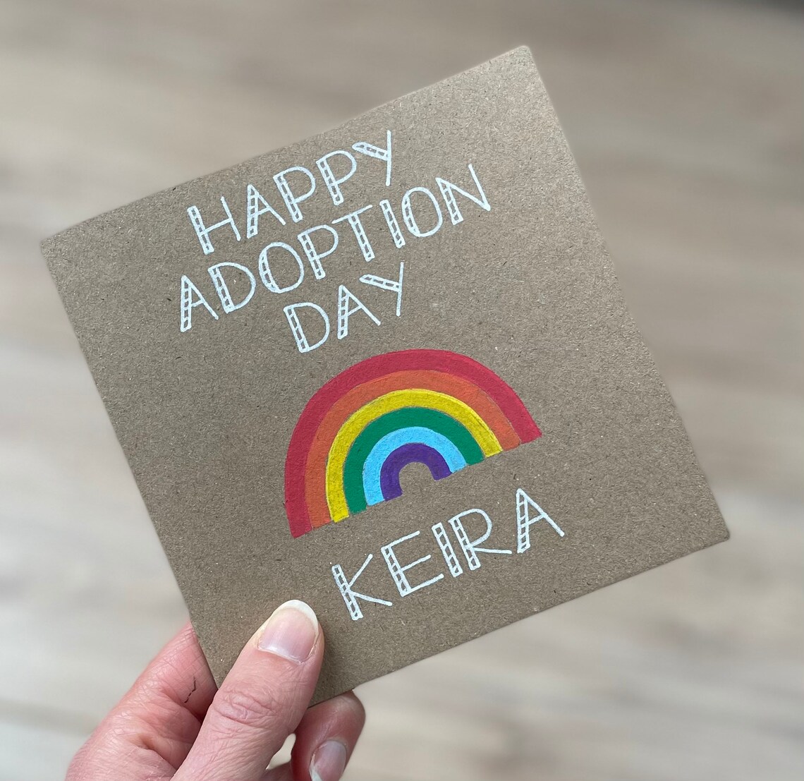 Happy Adoption Day Card Adoption Card Happy Gotcha Day | Etsy