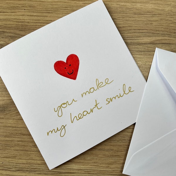 Cute Valentine Card - Etsy
