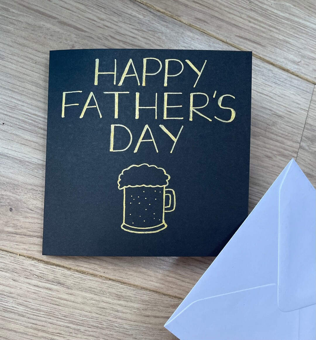 Beer Fathers Day Card - Fathers Day Card - Happy Fathers Day ...