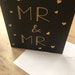 Mr and Mr Card - Wedding Card - Personalised Card - Male Wedding Card ...