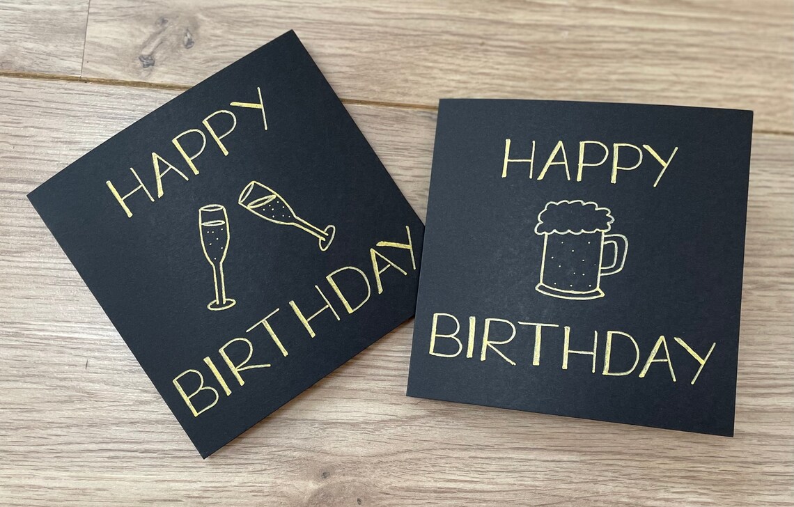 Beer Birthday Card - Birthday Card - Ale Birthday Card - Lager Birthday ...