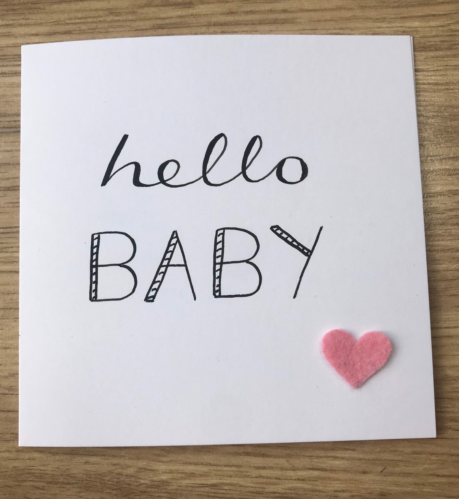 Hello Babies Card - Triplets Card - New Baby Card - New Babies Card ...