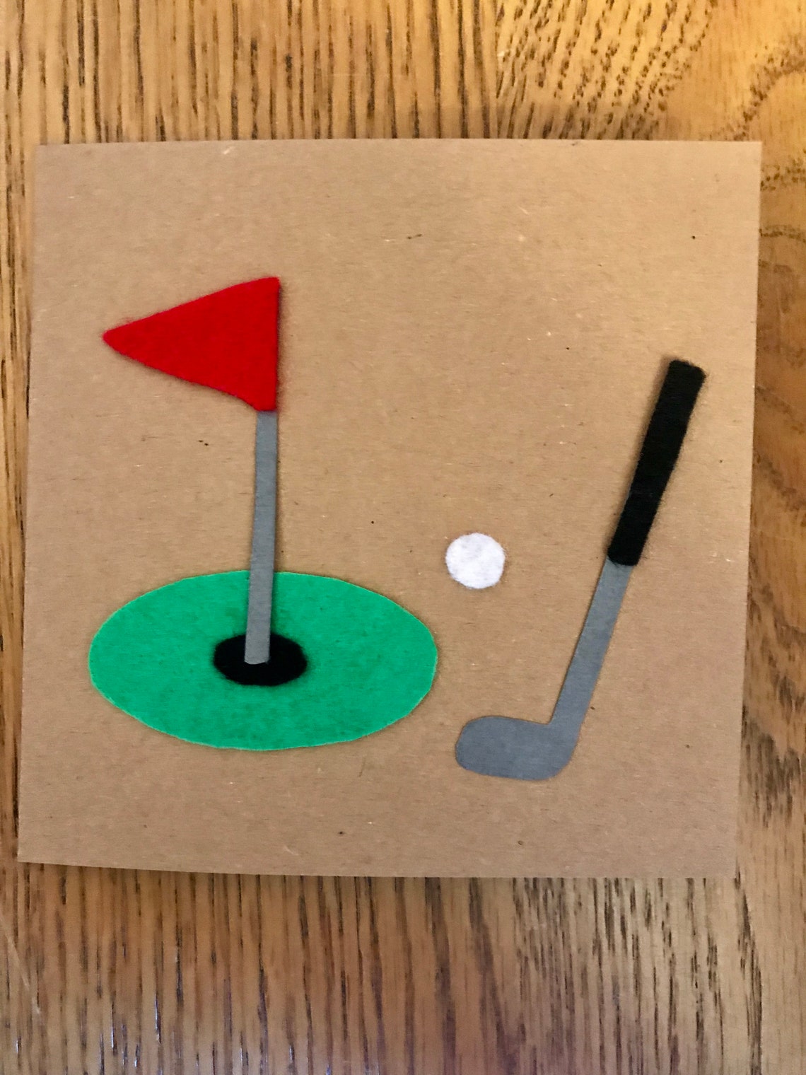 Golf Card Golf Birthday Card Sports Lover Golf Lover - Etsy