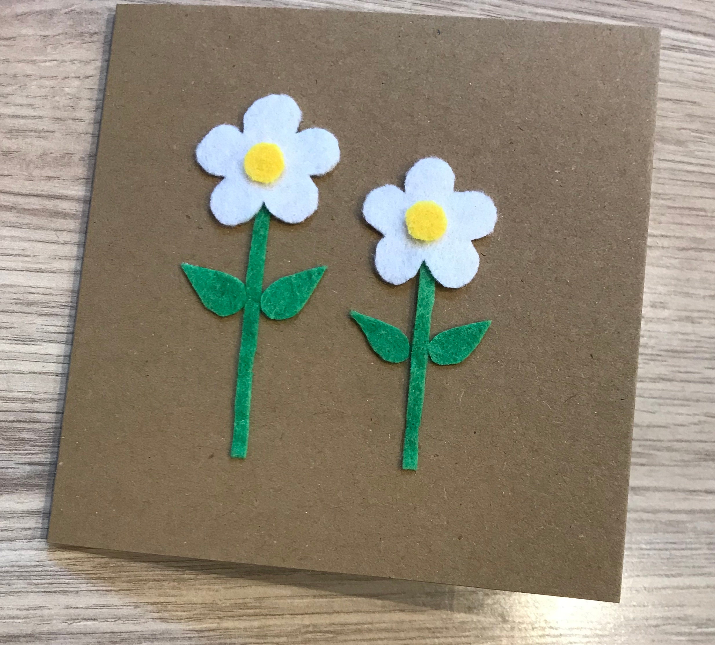 Daisy Card - Flower Card - Daisy Birthday Card - Bereavement Card ...