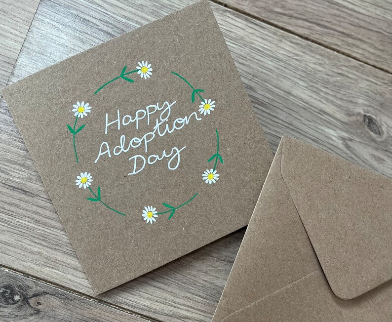 Daisy Gotcha Day Card Happy Gotcha Day Card Happy Adoption - Etsy