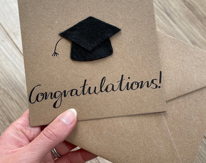 Graduation Card Congratulations on Your Graduation Card University Card ...