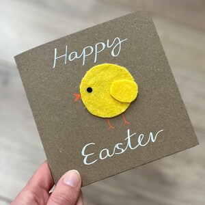 Easter Chick Card - Happy Easter Card - Chick Card - Easter Greetings ...