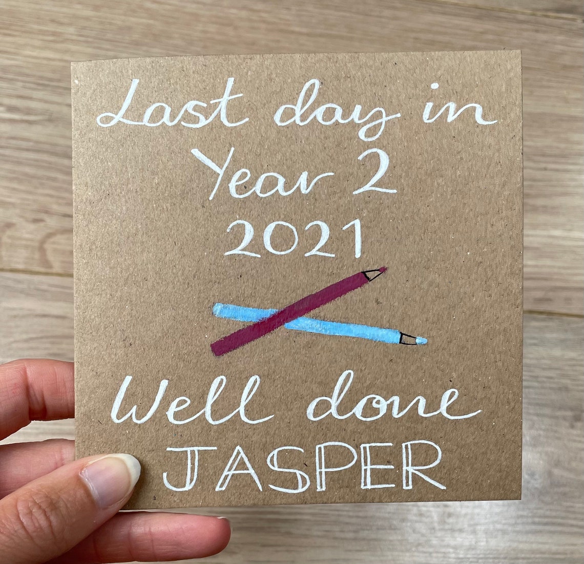 Last Day at School Card End of School Card Last Day of - Etsy