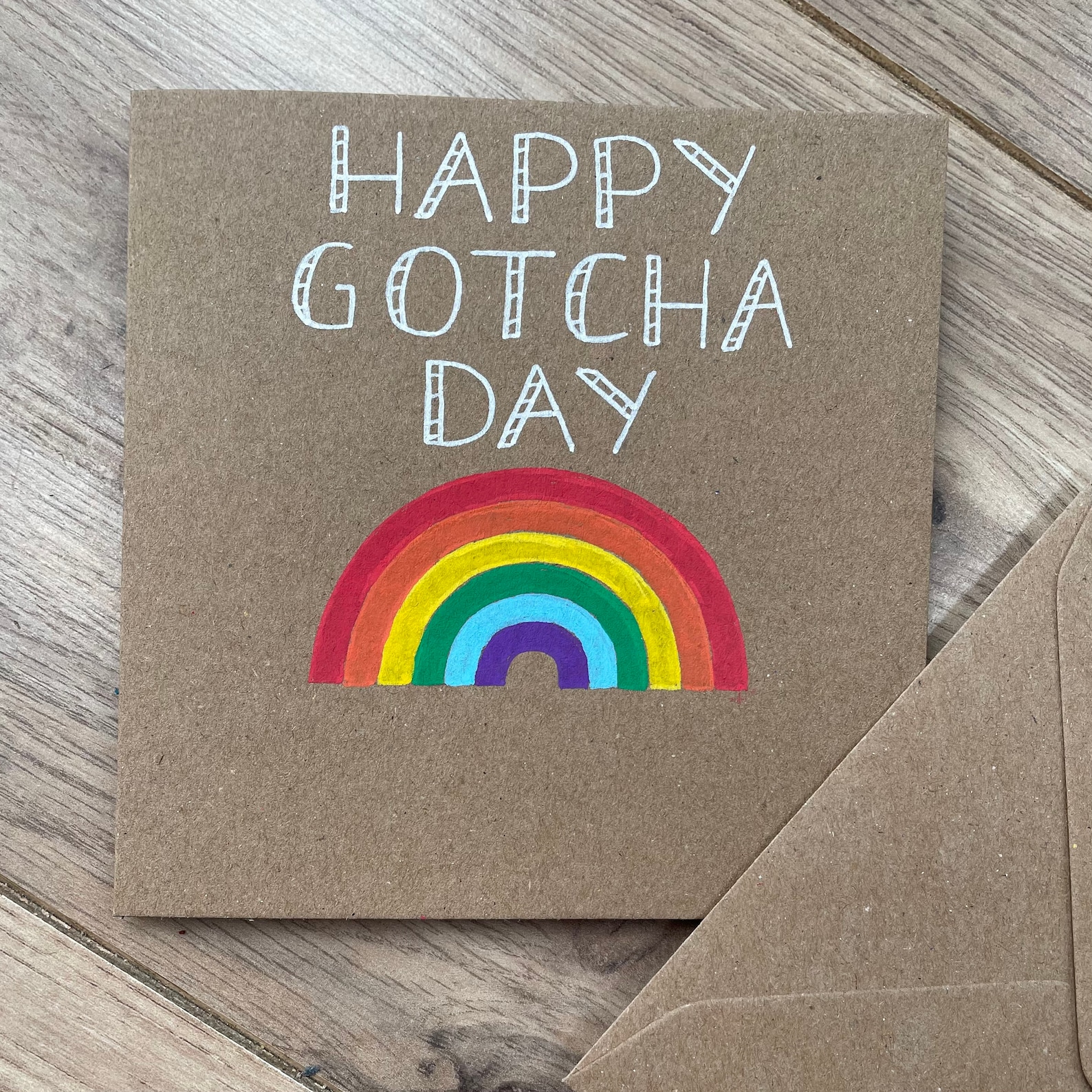 Happy Gotcha Day Happy Adoption Day Adoption Card - Etsy