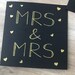 Mr and Mr Card Wedding Card Personalised Card Male - Etsy