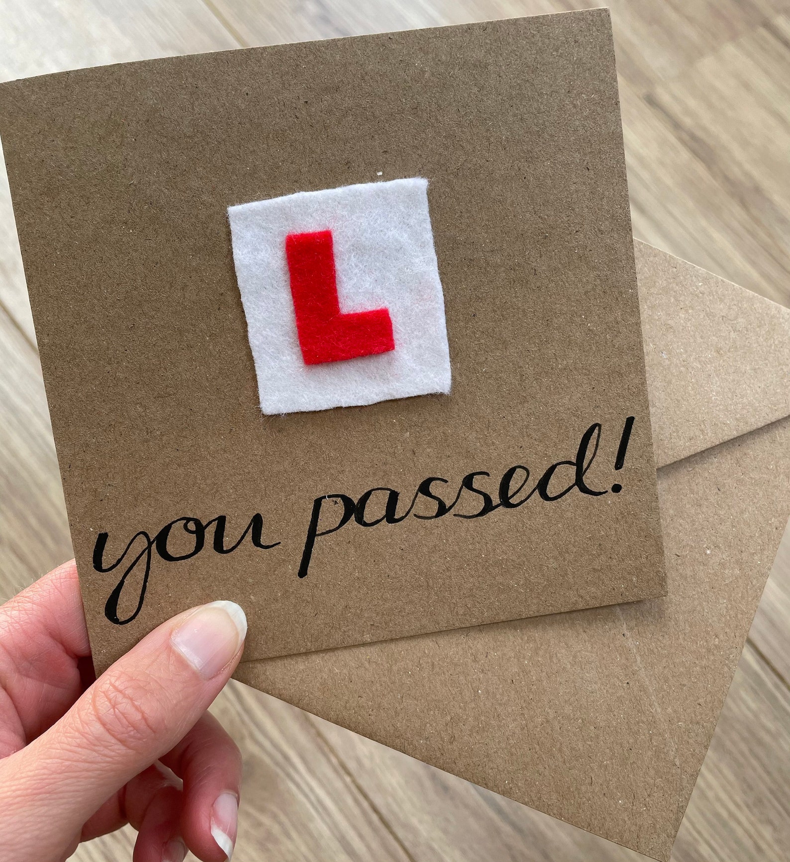 Driving Test Congratulations - Driving Test Pass Card - Well Done for ...
