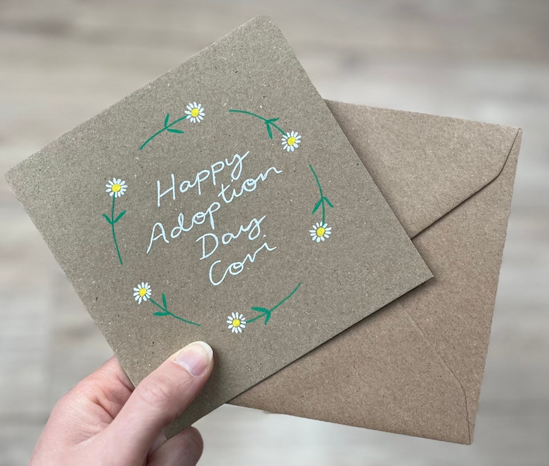 Daisy Gotcha Day Card Happy Gotcha Day Card Happy Adoption - Etsy