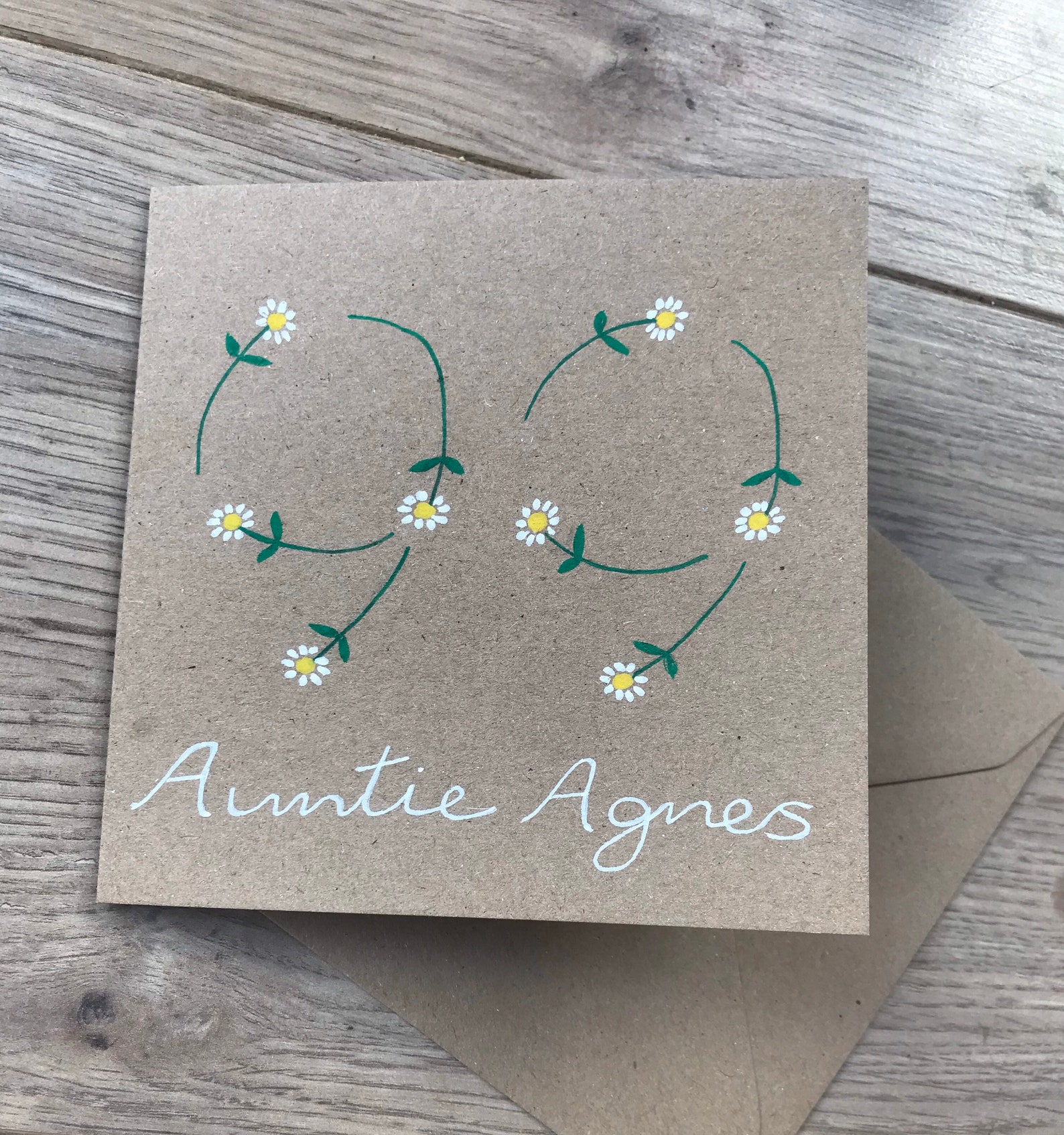 Daisy Birthday Card 18th 21st 30th 40th 50th 60th - Etsy