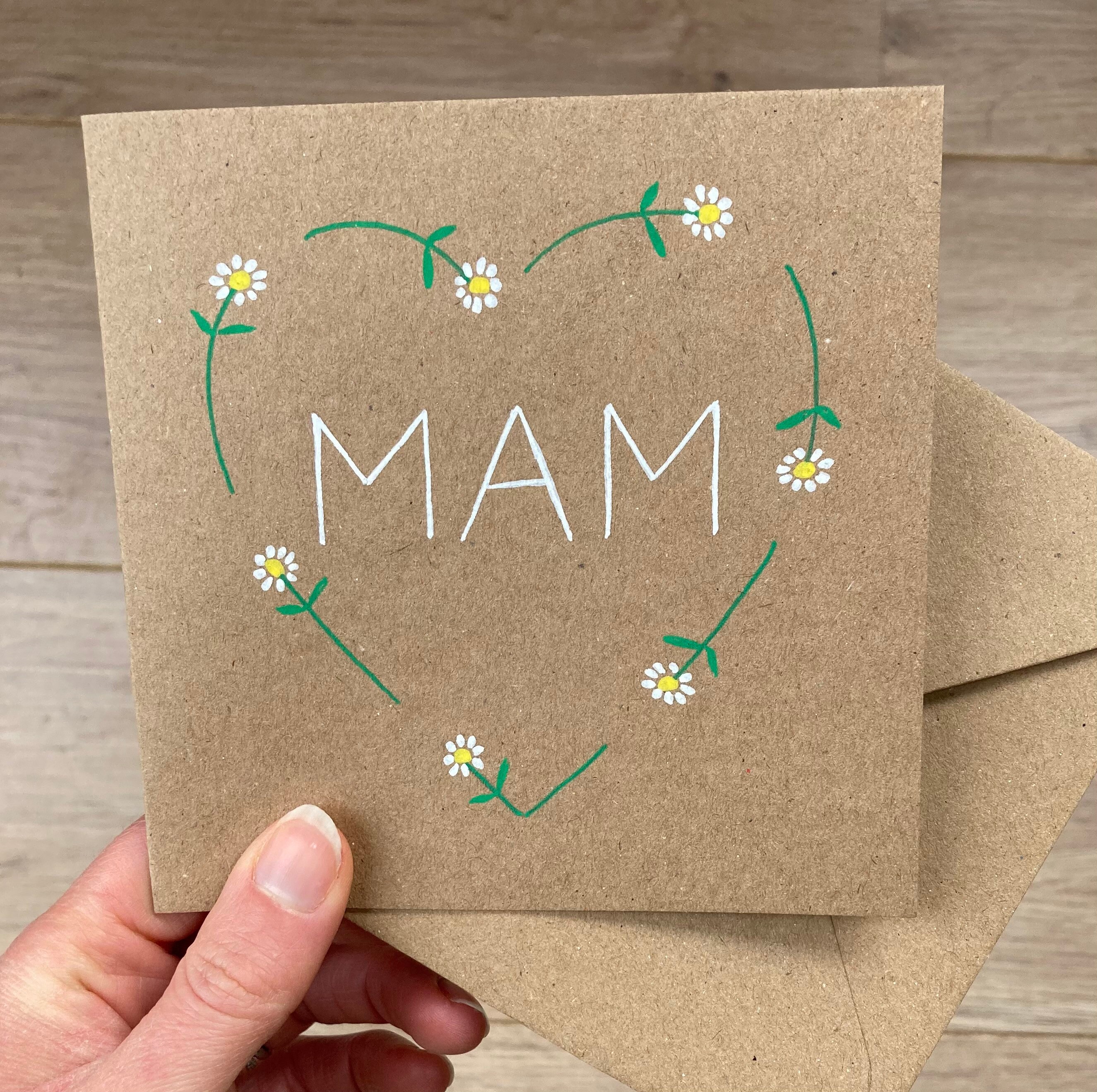 Daisy Mum Card Daisy Mothers Day Card Mum Card Mummy | Etsy