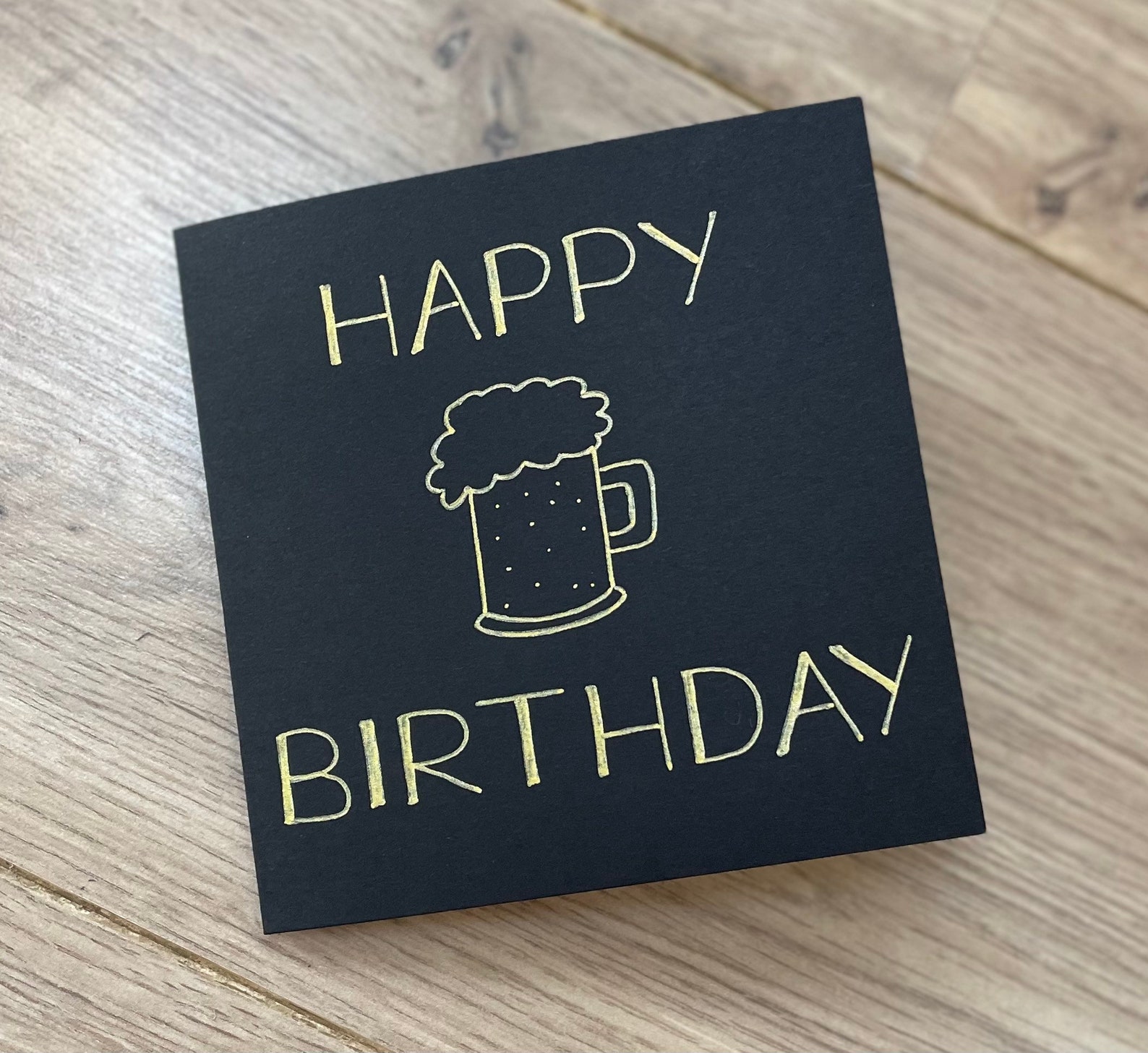 Beer Birthday Card - Birthday Card - Ale Birthday Card - Lager Birthday ...