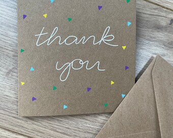 Matching Thank You Cards - Etsy