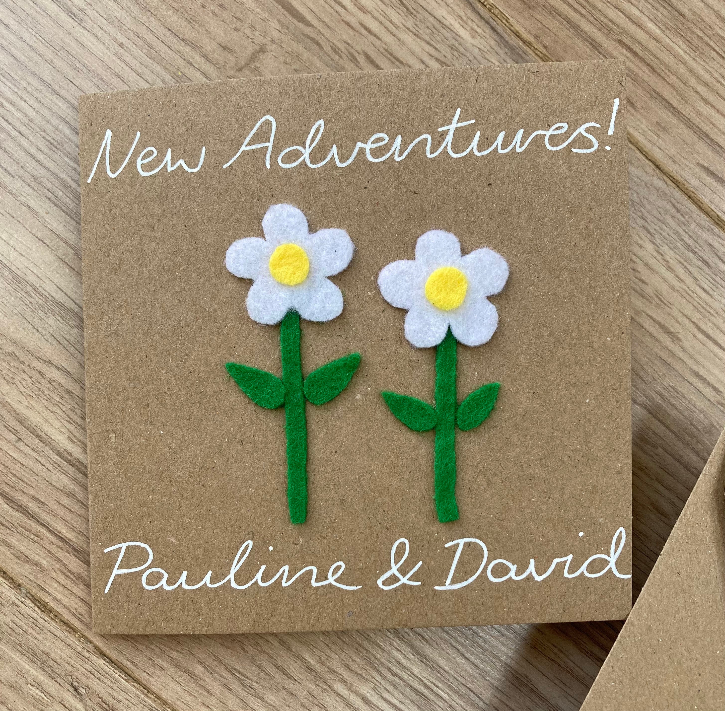 Daisy Card - Flower Card - Daisy Birthday Card - Bereavement Card ...