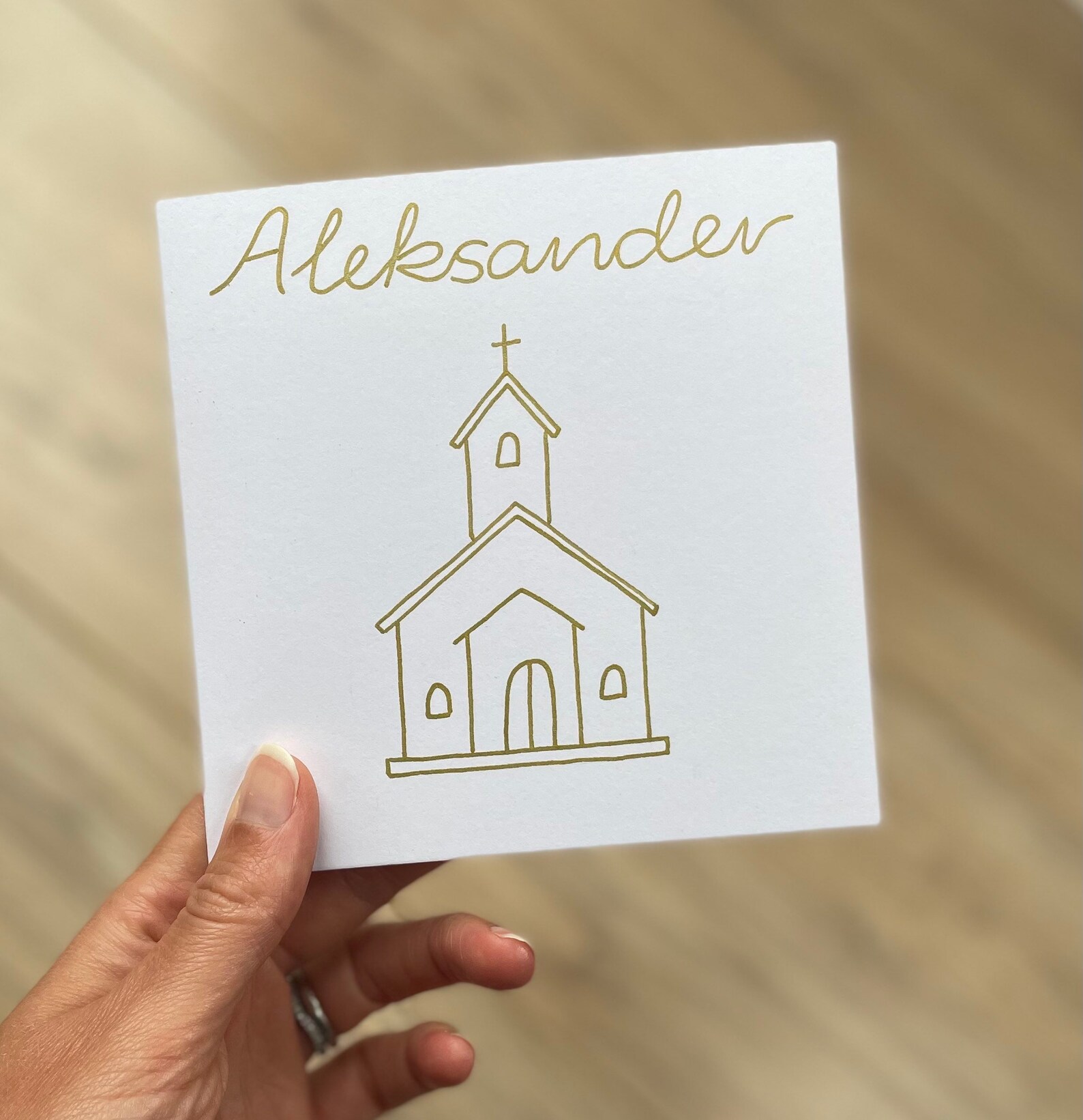 Personalised Christening Card - Christening Card - Baptism Card - Boy ...