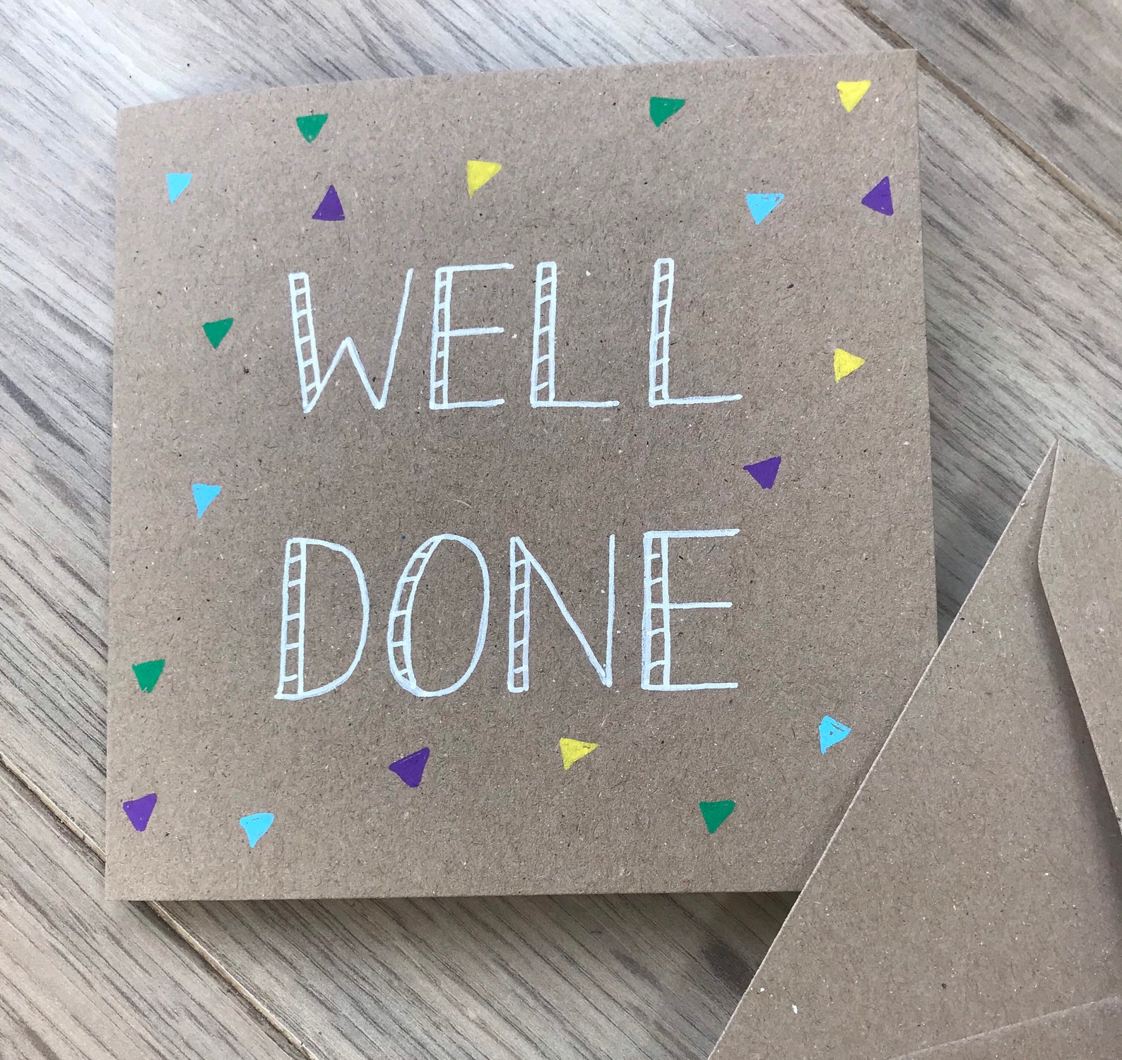 Well Done Card Great Job Card Congratulations Card - Etsy
