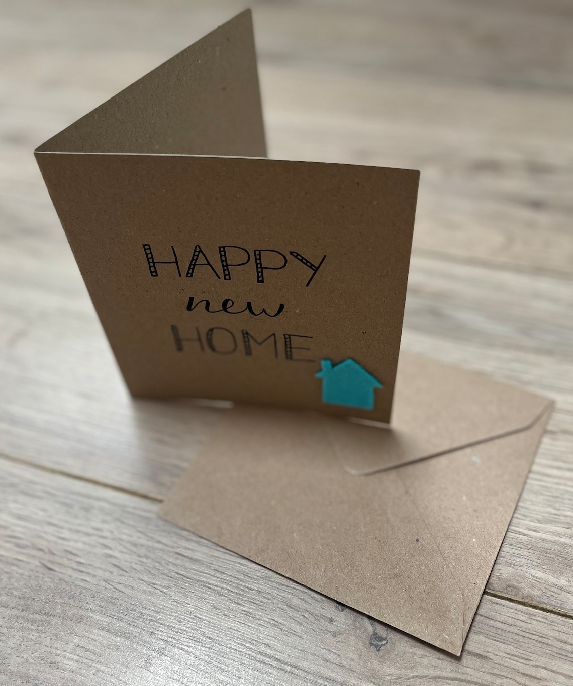 Happy New Home Card - New Home Card - New House Card - Moving Home Card ...
