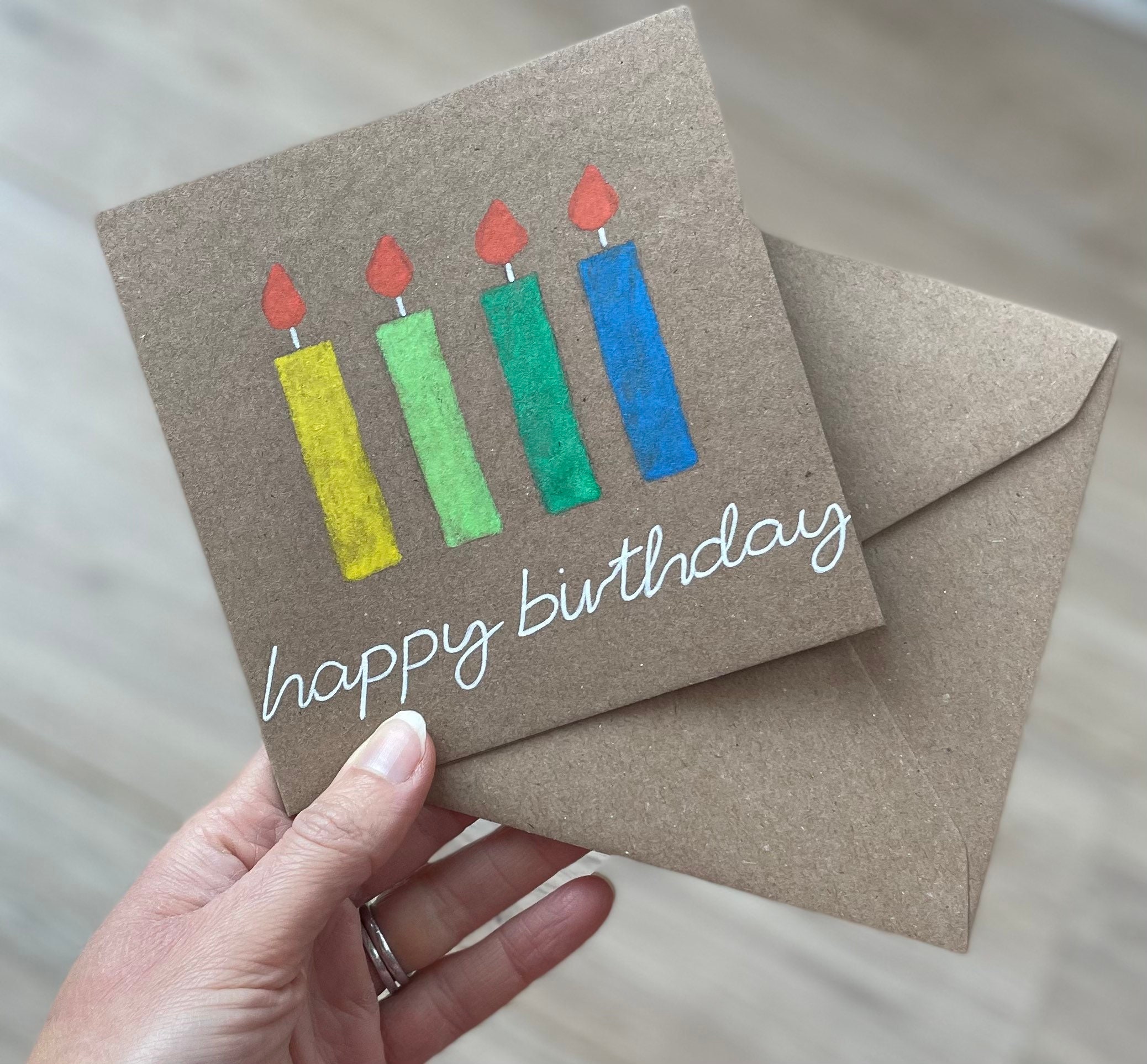 Pack of 5 Mixed Birthday Cards Pack of Birthday Cards - Etsy
