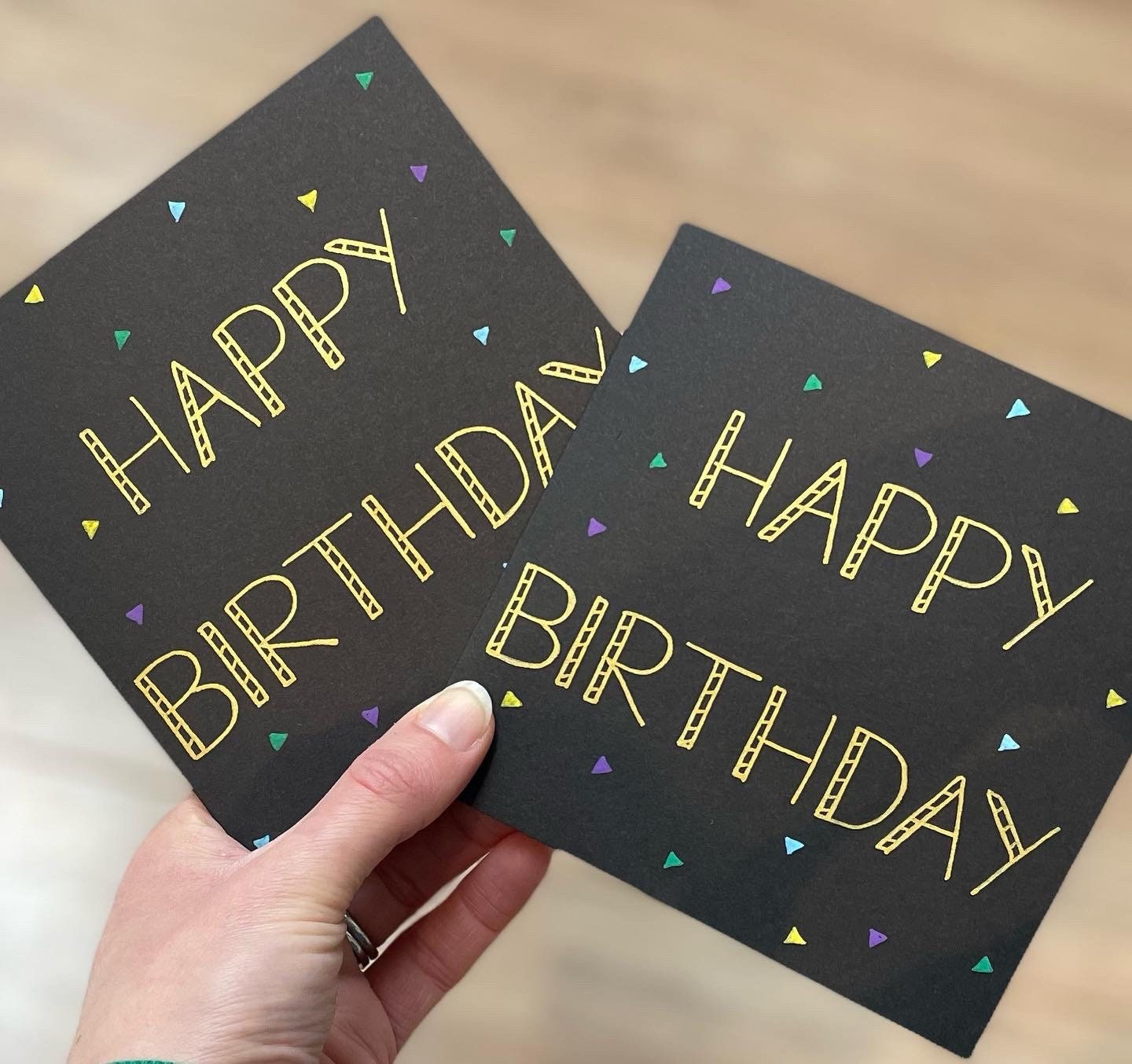 Pack of 5 Mixed Birthday Cards Pack of Birthday Cards - Etsy