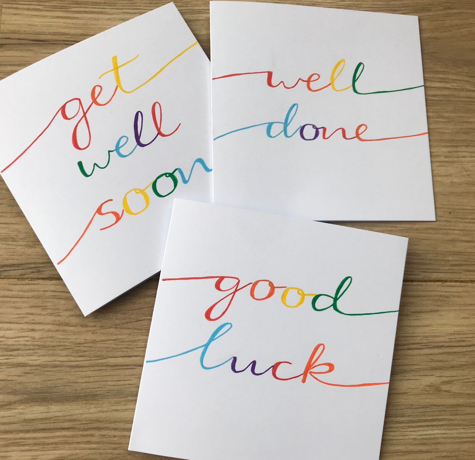 Rainbow Well Done Card - Well Done Card - Great Job - Congratulations ...