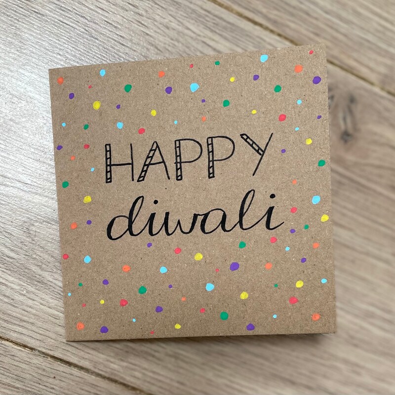 Diwali Card - Etsy