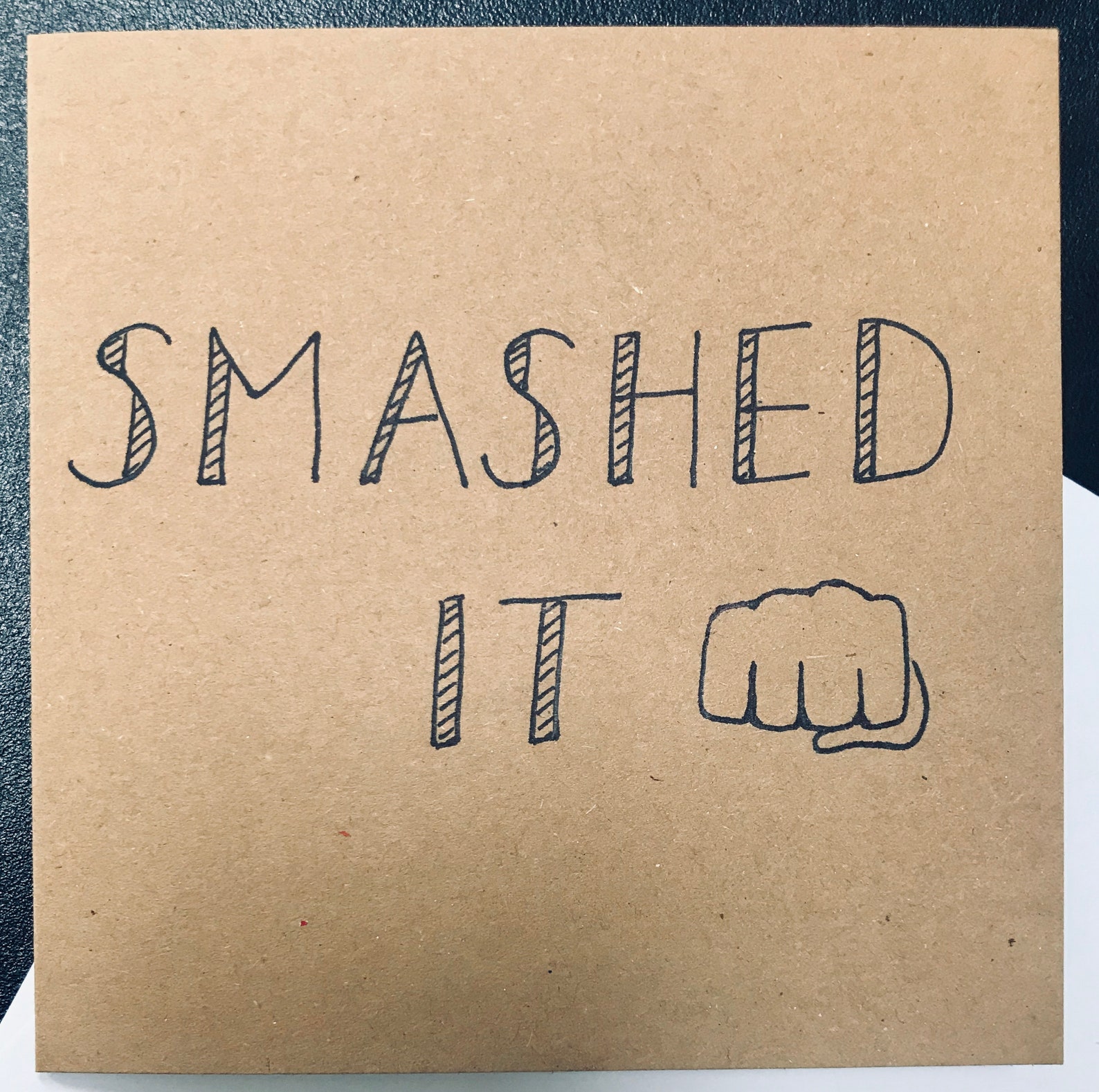 Smashed It Card Well Done Card Congratulations Card - Etsy