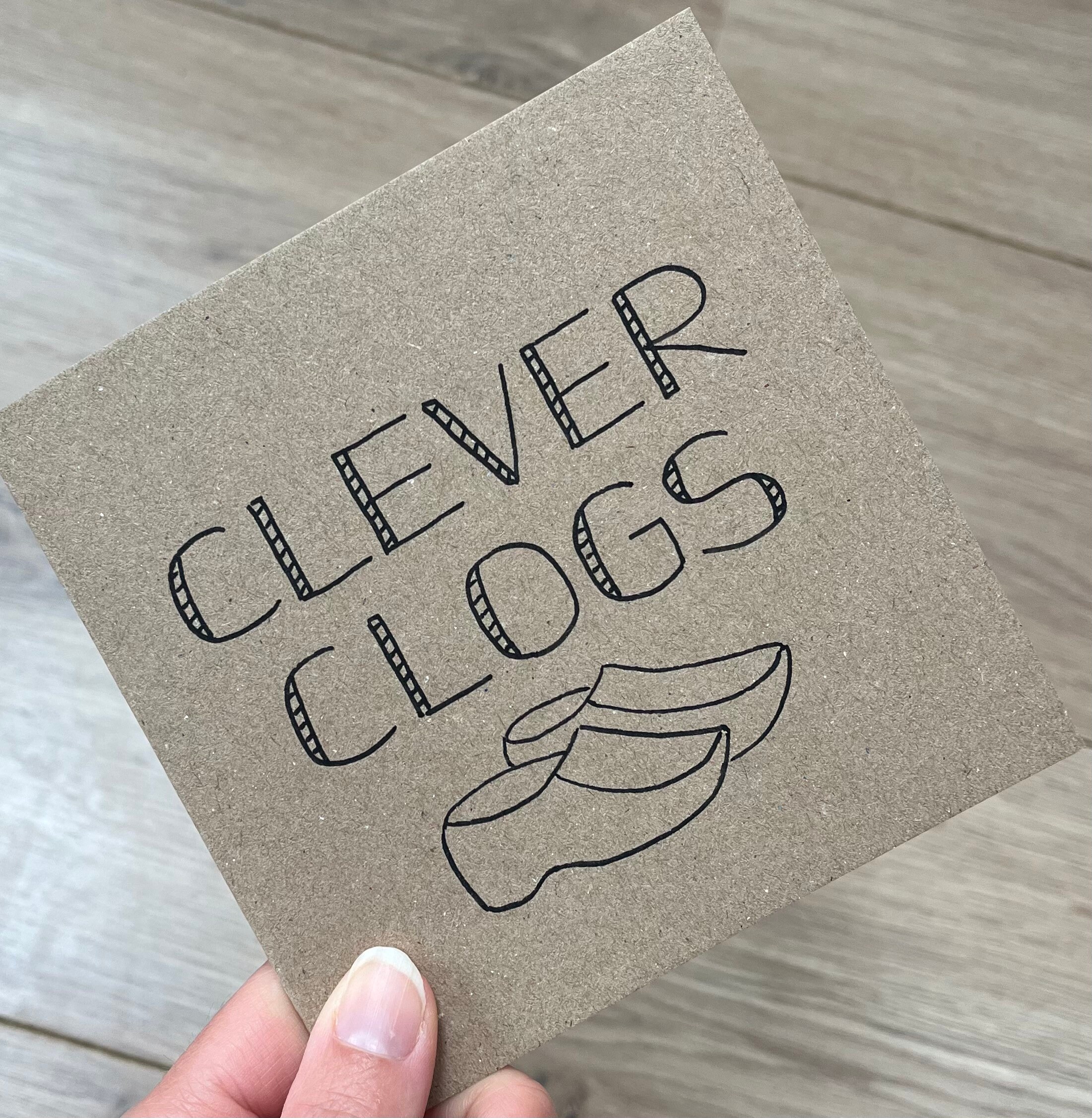 Clever Clogs Card - Well Done Card - Congratulations Card - Exam Pass ...