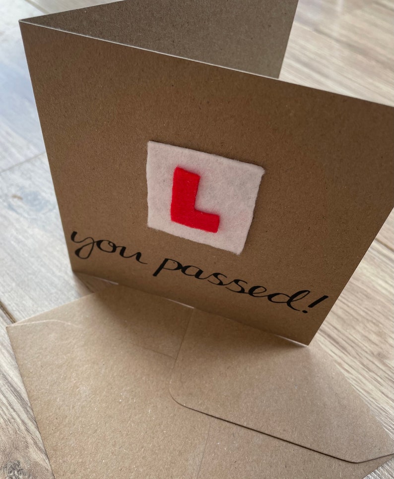 Driving Test Congratulations - Driving Test Pass Card - Well Done for ...