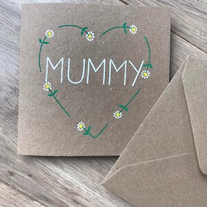 Daisy Mum Card - Daisy Mothers Day Card - Mum Card - Mummy - Gran ...