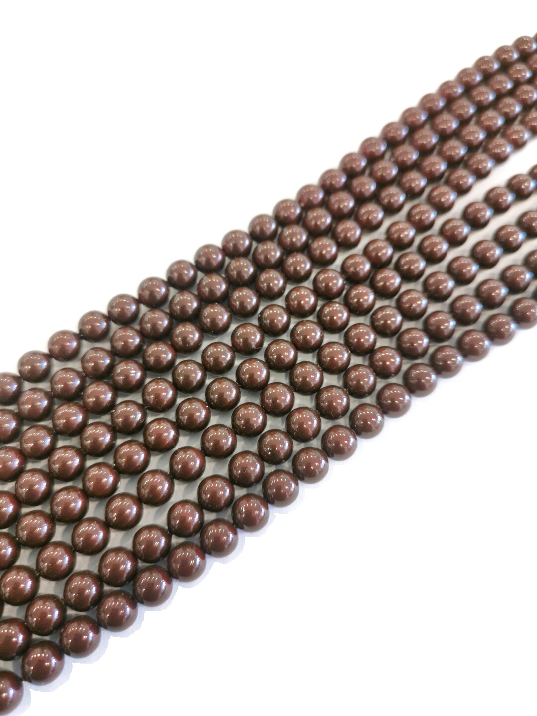 10 Pcs Crystal Maroon Pearl Pearls 5810 Pearly SWAROVSKI 6 Mm - Etsy