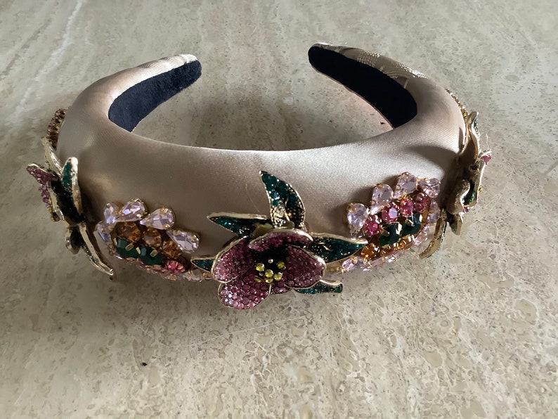 Fleur LUXE Luxury High End Headband Embellished Headband | Etsy
