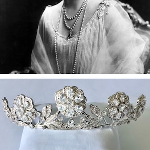 Strathmore Rose Tiara Kate Middleton Queen Mother Tiara Queen Elizabeth ...