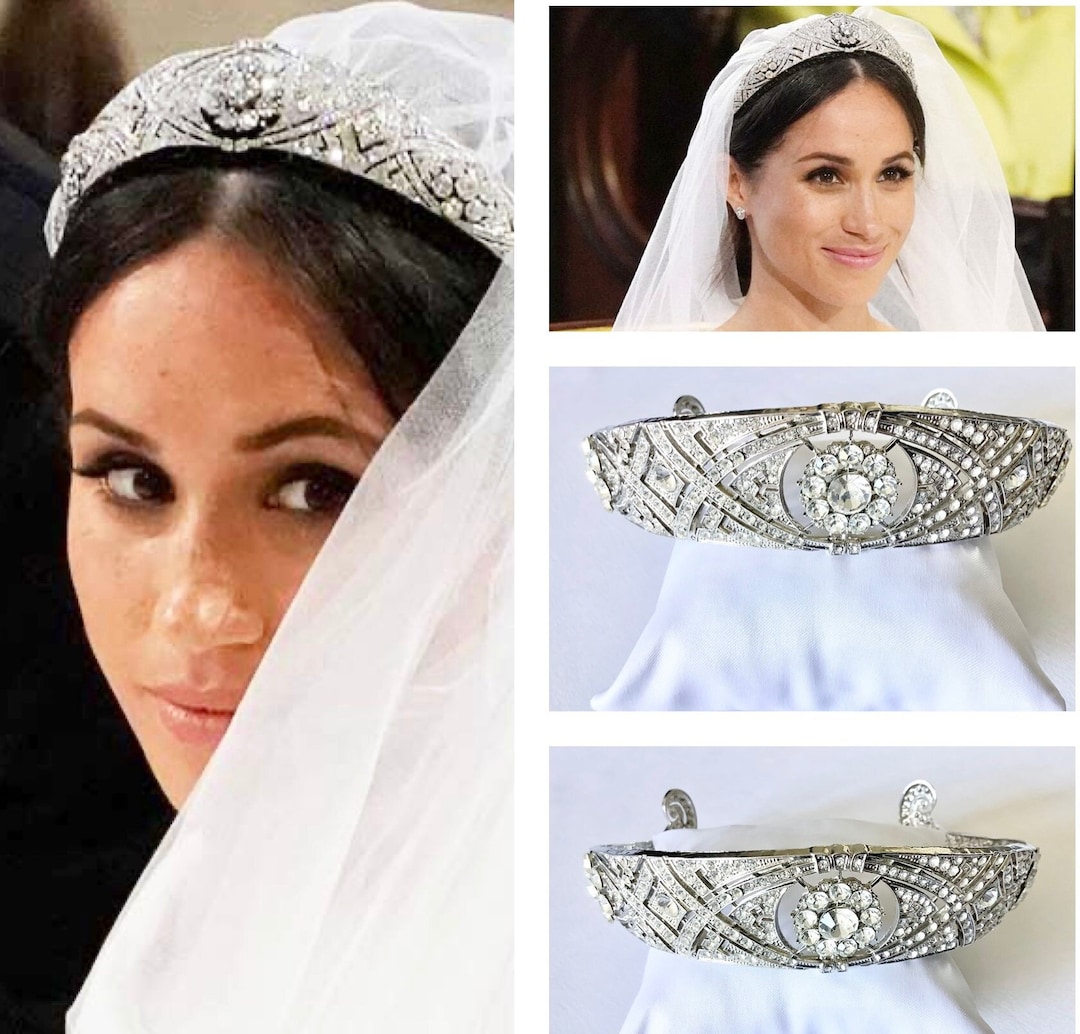 Queen Mary Bandeau Tiara Royal Tiara Meghan Markle Duchess of Sussex ...